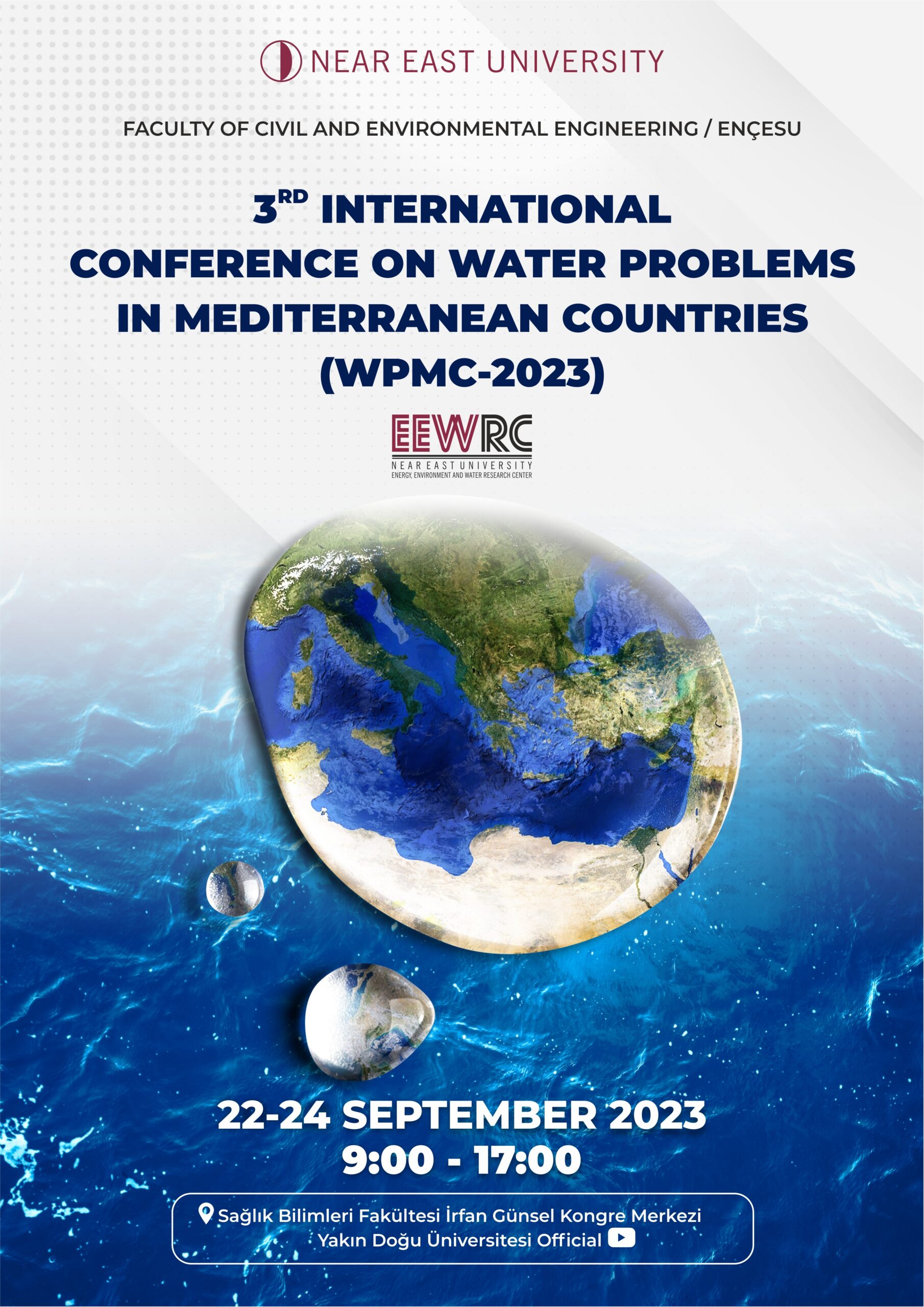 NEU, 3rd International Conference of Water Problems in Mediterranean Countries – WPMC 2023